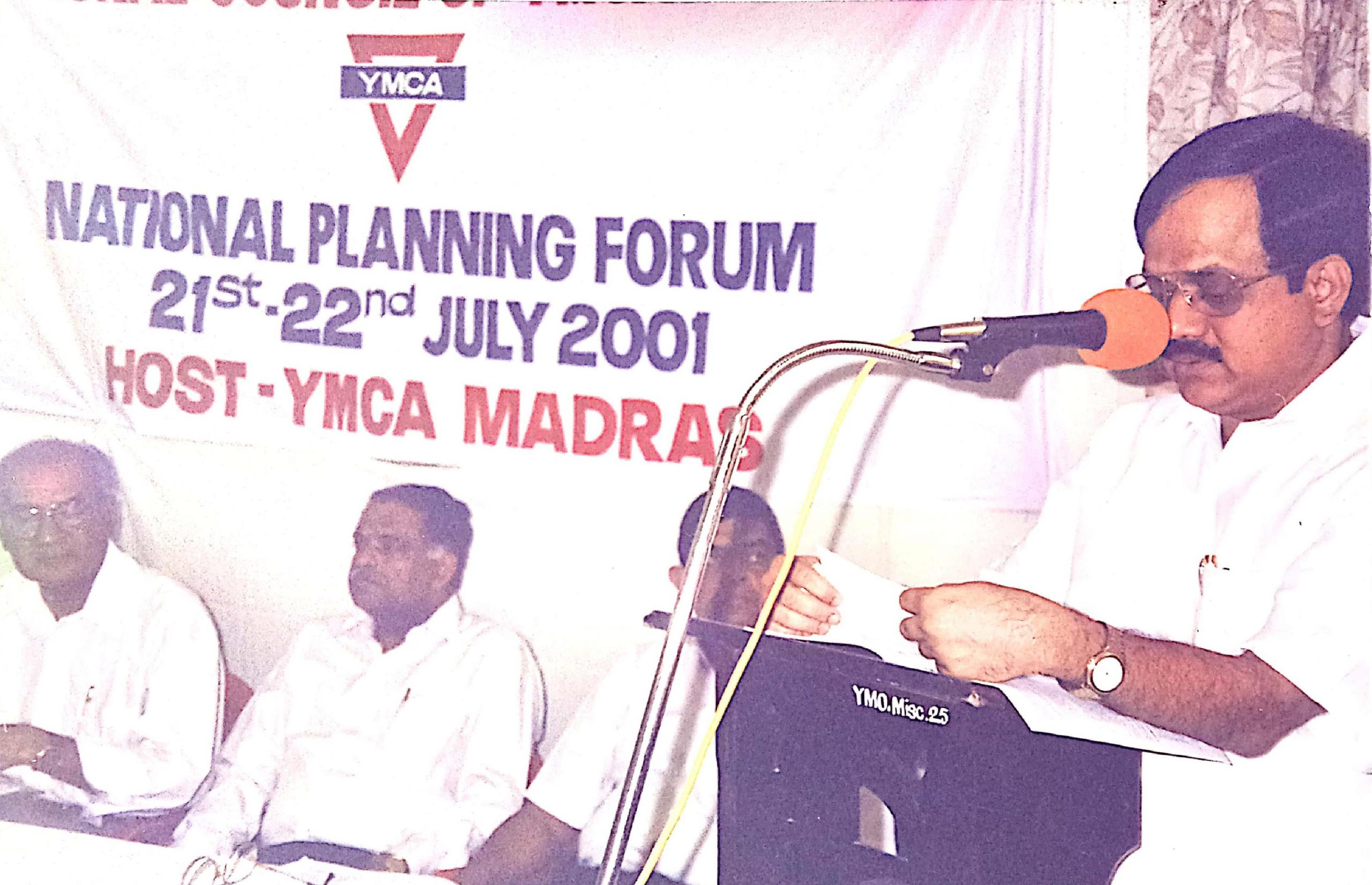 National Council of YMCAs of India 2001 – YMCA MADRAS