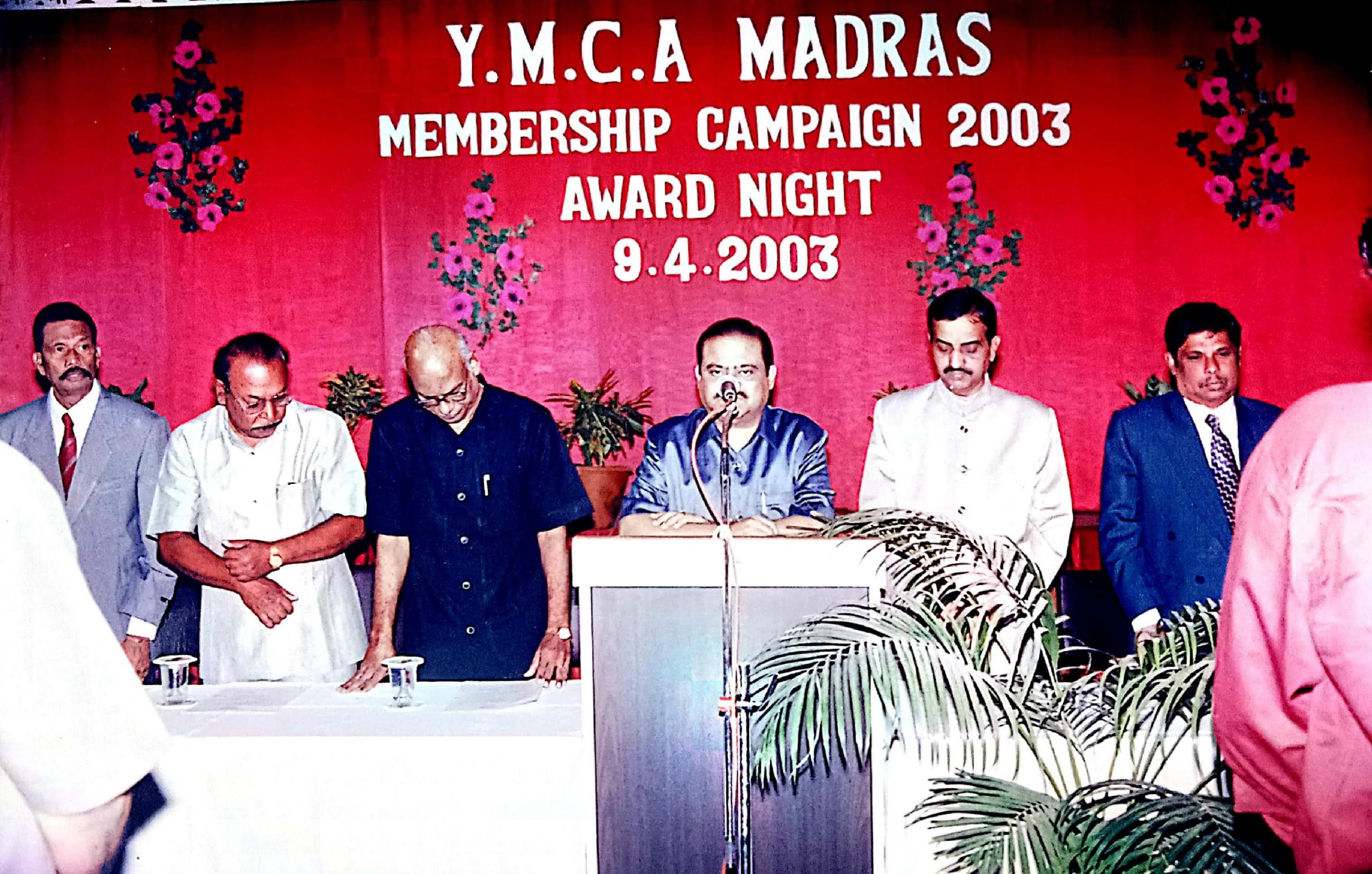 Membership Campaign Award Night – YMCA MADRAS