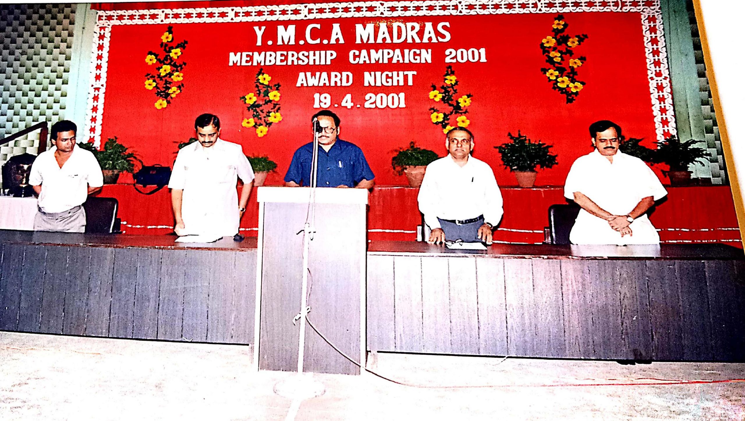 Membership Campaign Award Night – YMCA MADRAS