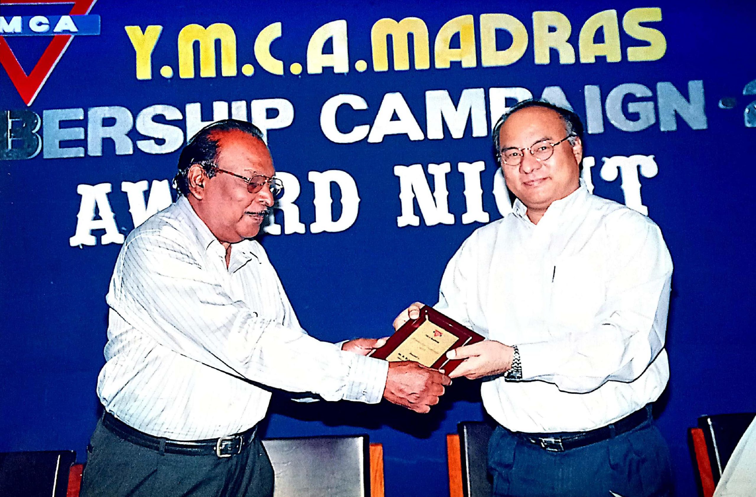 Membership Campaign Award Night – YMCA MADRAS