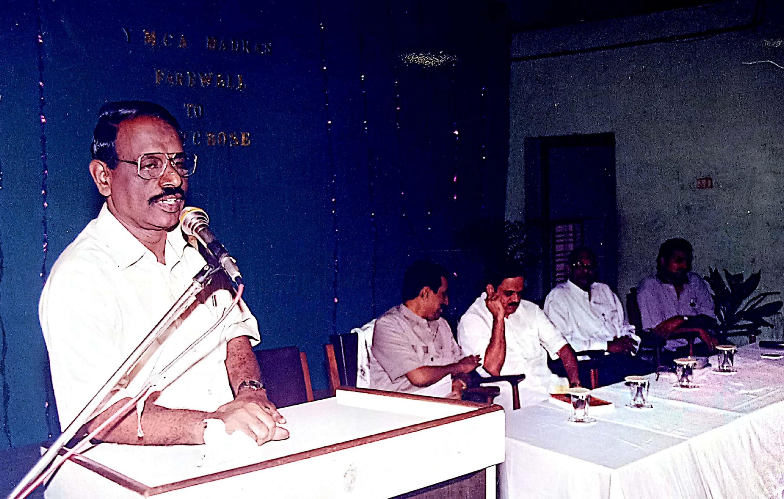 Farewell to Mr.Bose – YMCA MADRAS