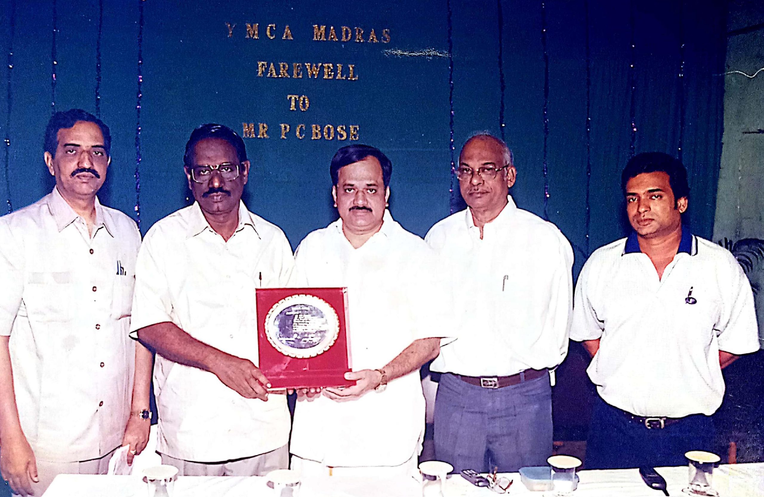 Farewell to Mr.Bose – YMCA MADRAS